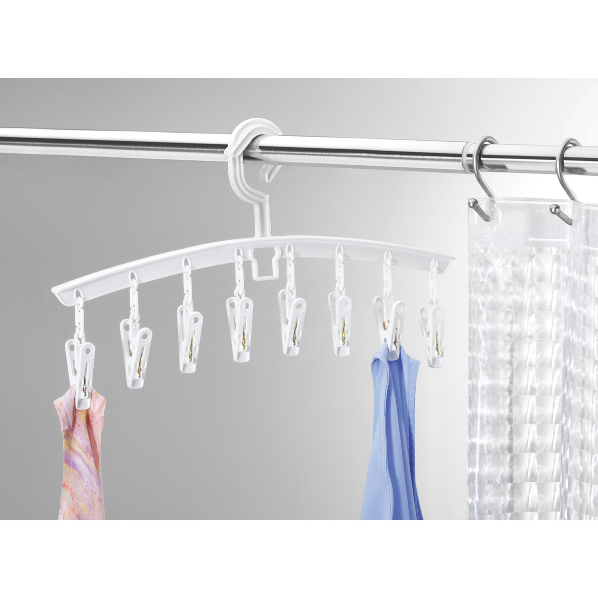 Rebrilliant Clip and Drip Laundry Organizer Hanger & Reviews - Wayfair ...