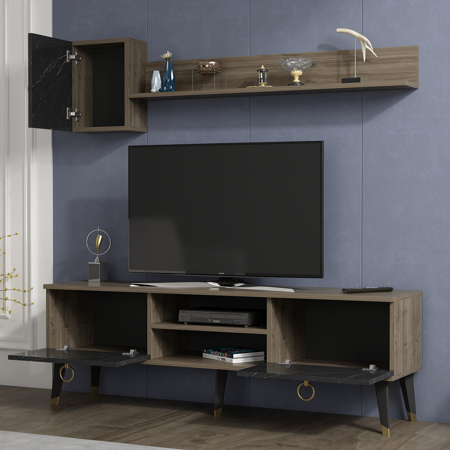 East Urban Home Burin Entertainment Center for TVs up to 48" | Wayfair