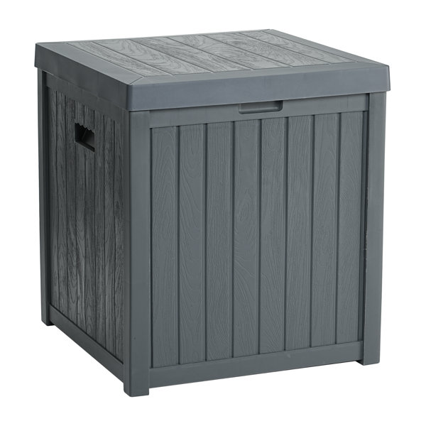EHHLY Deck Box, 51 Gallon Package Bin Delivery Box for Outside Front ...