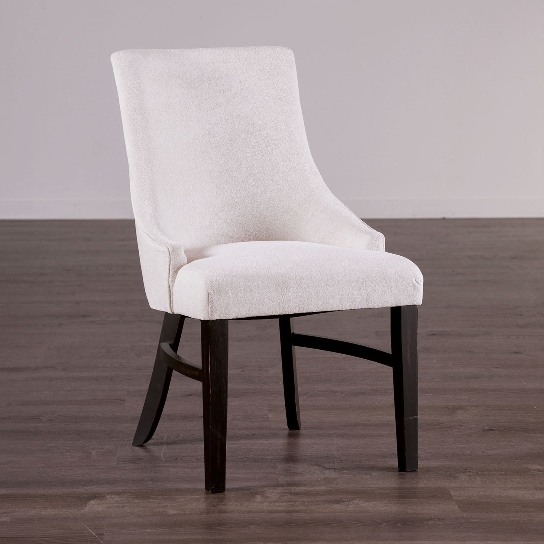 Hokku Designs Transitional Style 2pc Arm Chair Angled Legs Padded Wing ...