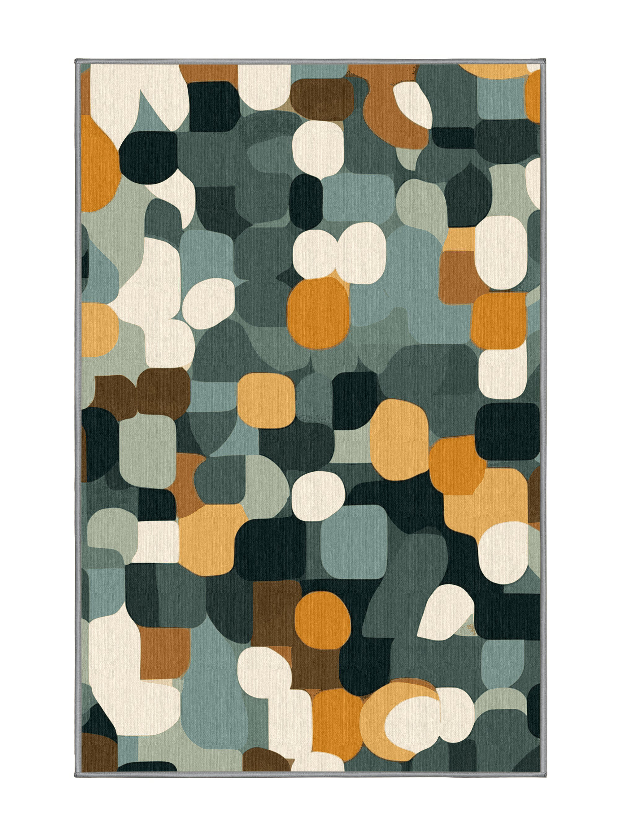 Ebern Designs Square Spectrum Rug | Wayfair