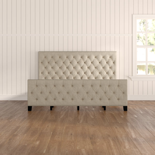 Birch Lane™ Adaline Upholstered Standard Bed & Reviews | Wayfair