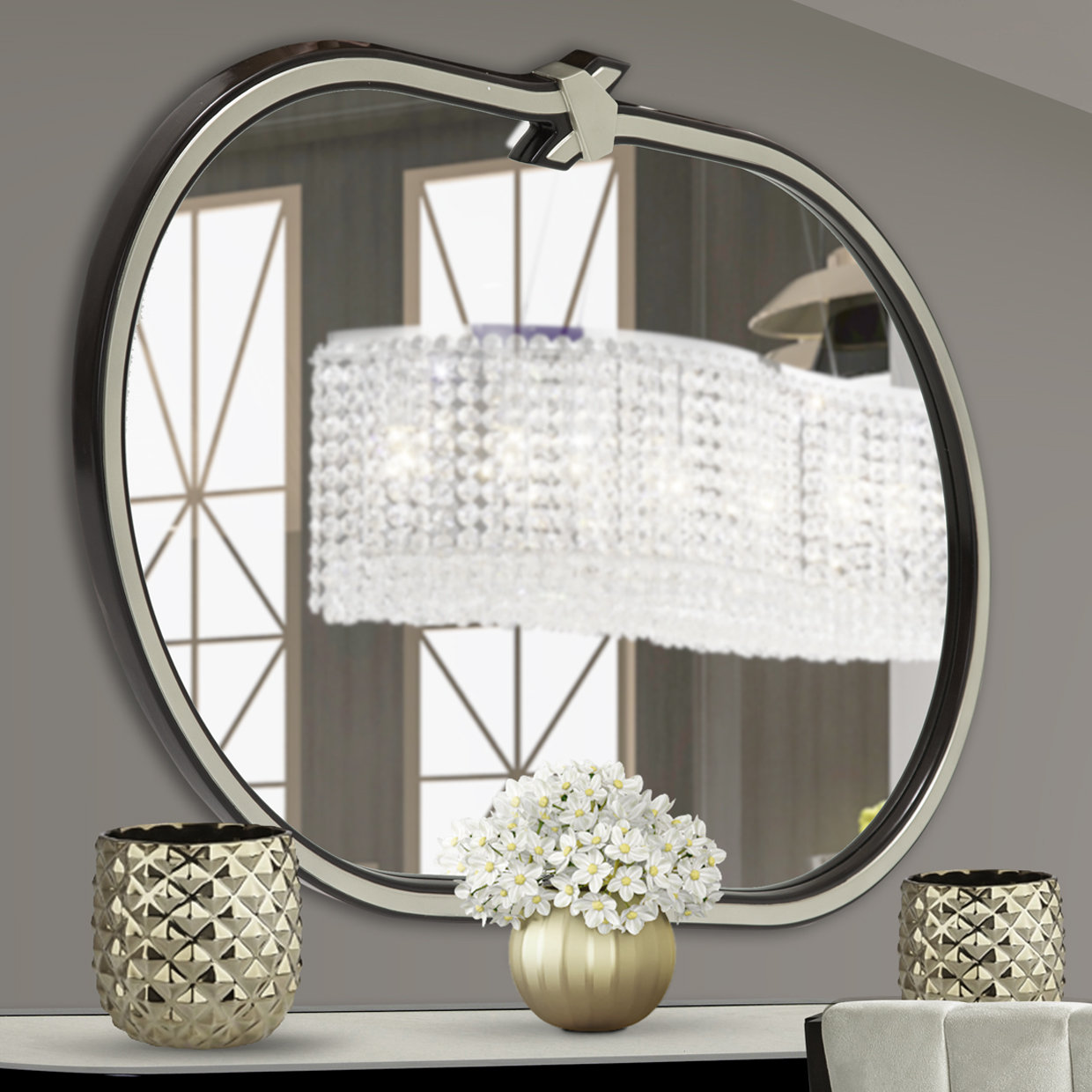 Michael Amini Paris Chic Wall Mirror | Wayfair