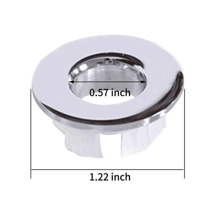 cover for sink overflow hole