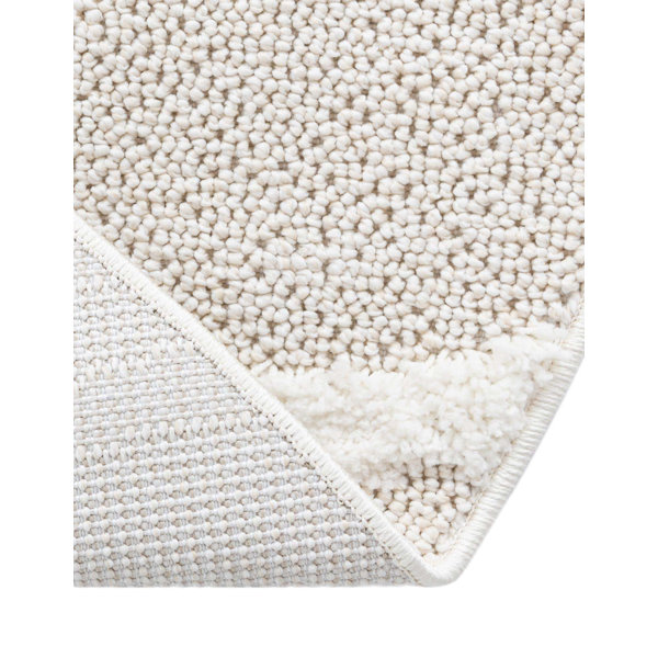 Wrought Studio Dequantae Abstract Machine Woven Polyester Area Rug in ...