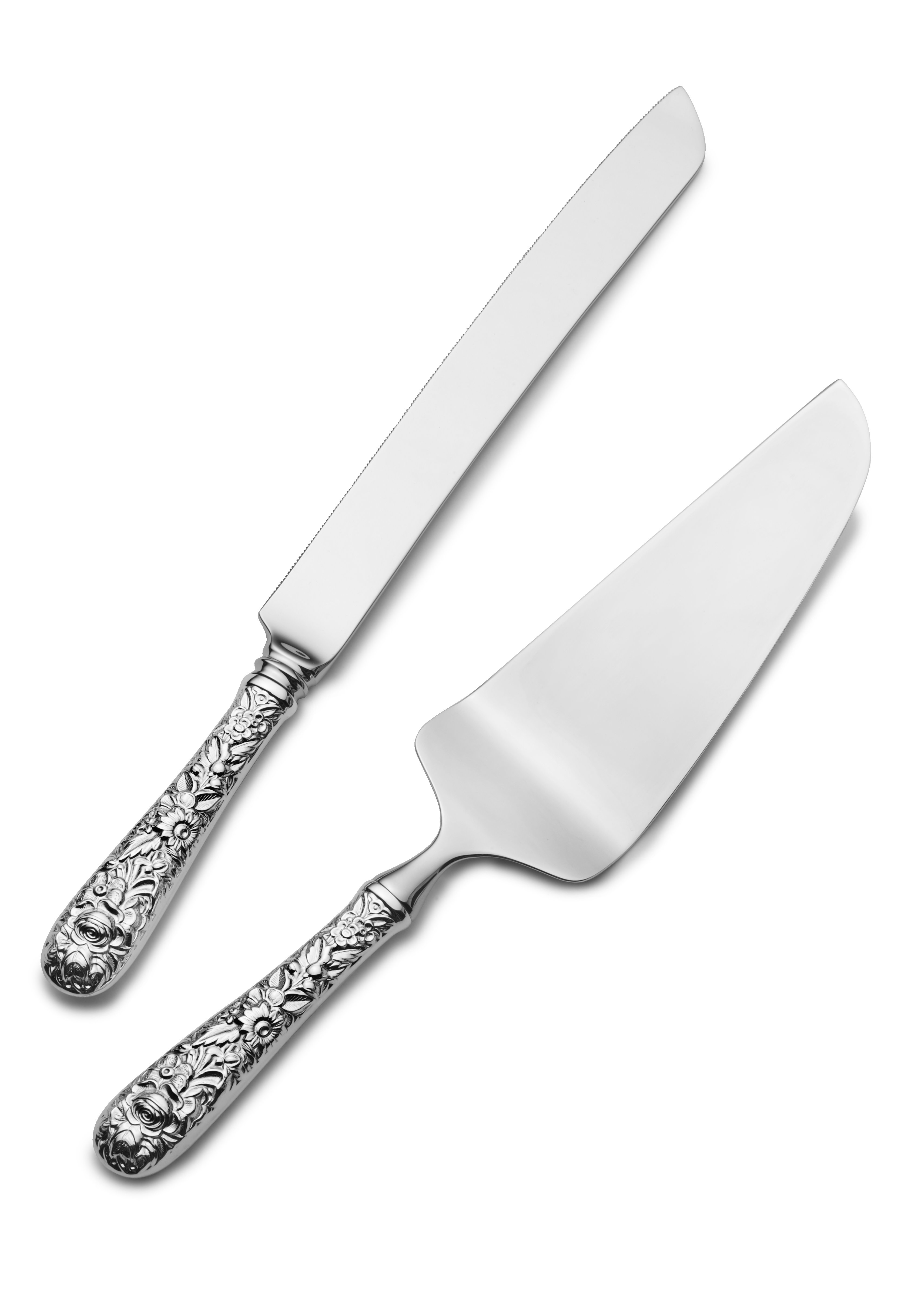 Kirk Stieff Repousse 2 Piece Cake Set & Reviews | Wayfair