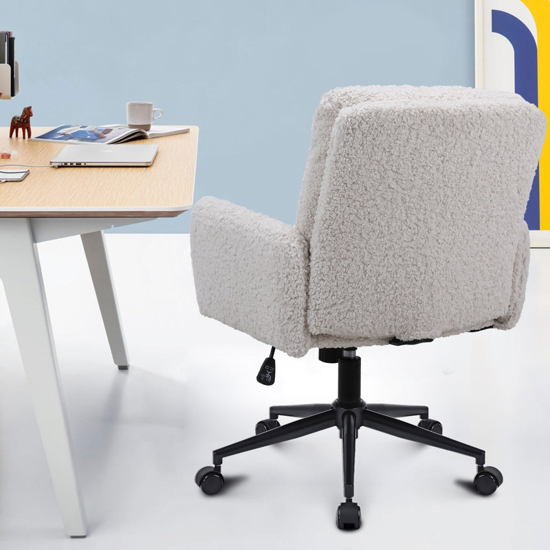 Latitude Run® Jaythan Upholstered Office Chair Desk Chair Home Office ...