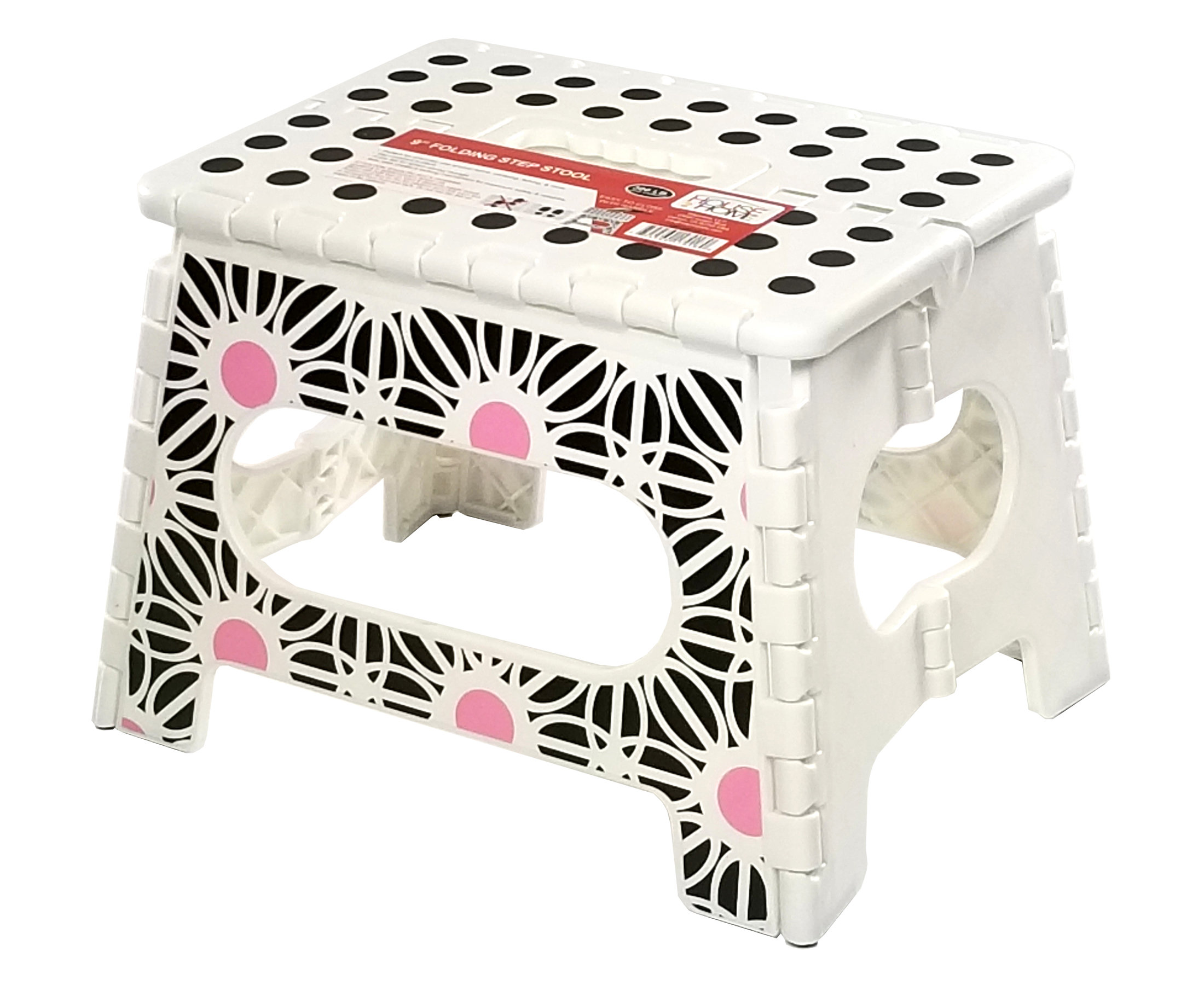 House 2 Home 1 - Step Plastic Folding Step Stool | Wayfair