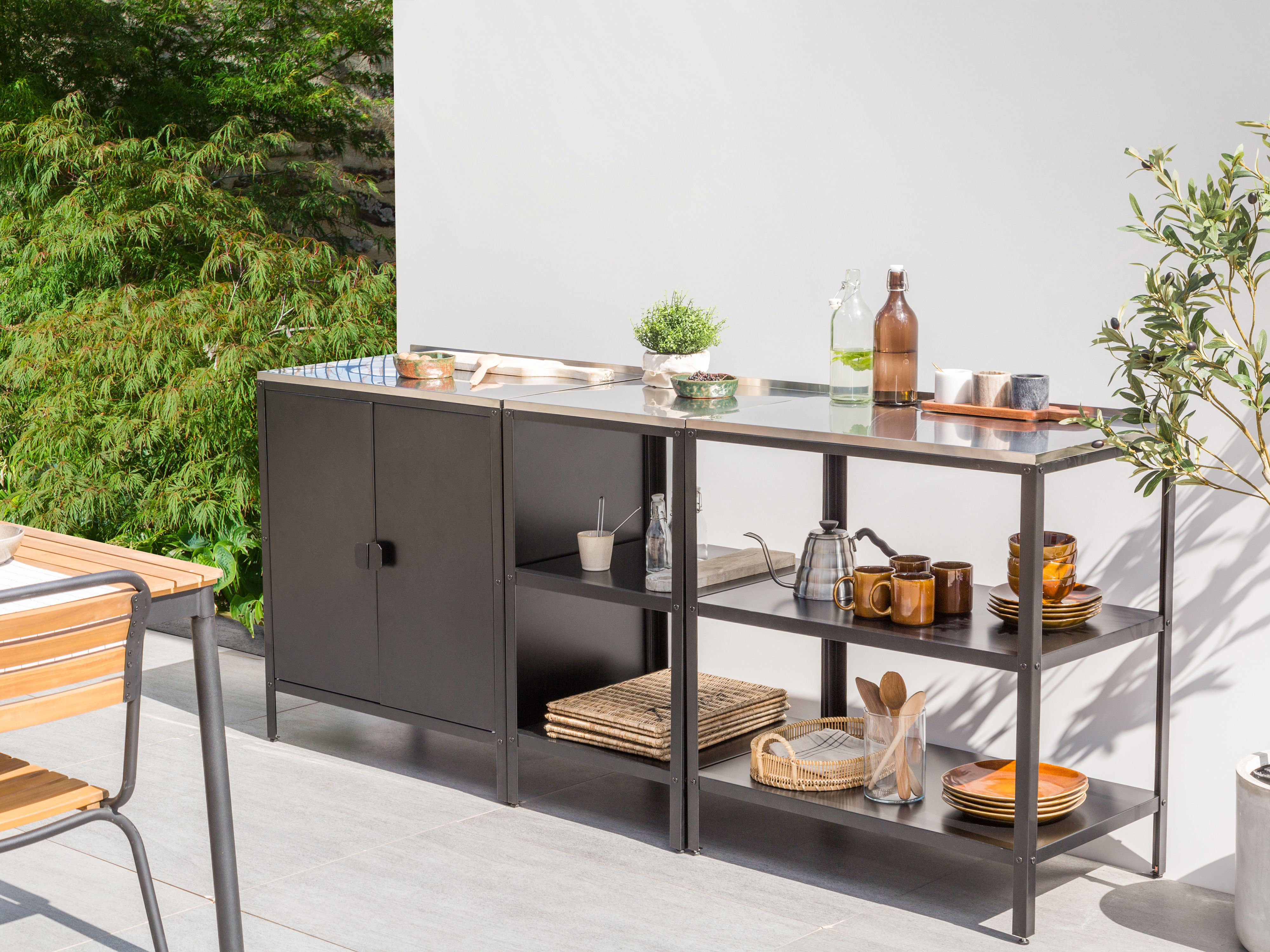 Beliani 210cm 3 Modular Outdoor Kitchen | Wayfair.ie