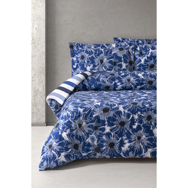 Brooks Brothers Cotton Percale Duvet Cover Set | Wayfair