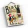 Happy Larry Bisto Ah Bisto Vintage Retro Poster Design On Wooden Plaque ...