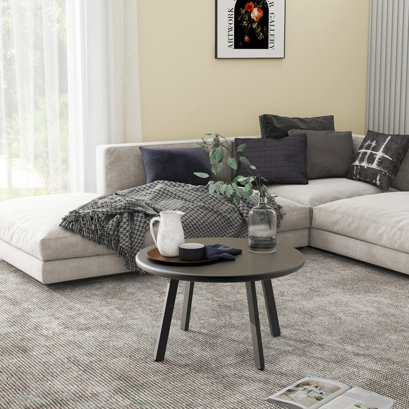 George Oliver Lakhdar Round 15.75'' Outdoor Table | Wayfair