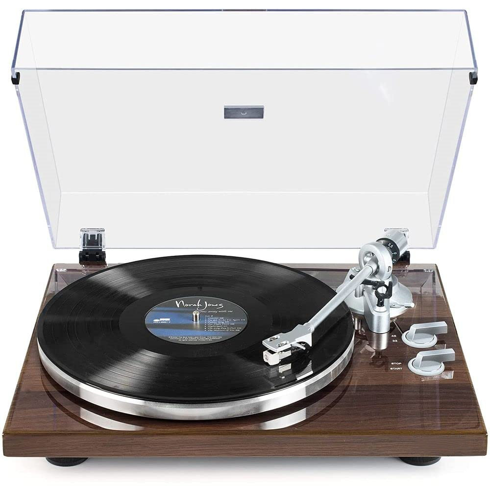 BEACHWATER POOL & SPA, LLC Belt-Drive Record Player With Wireless ...
