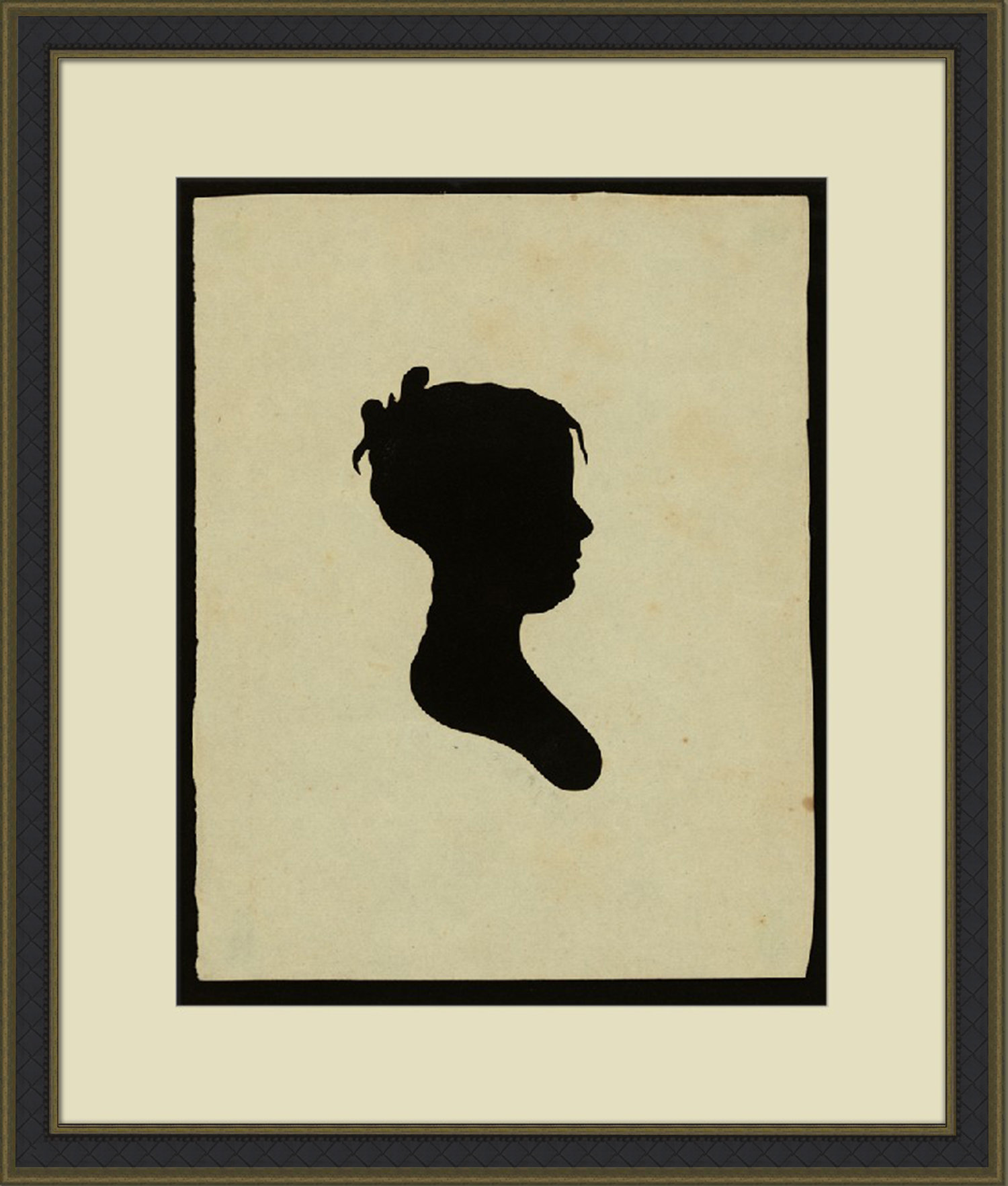 Wendover Art Group Colonial Silhouette " Colonial Silhouette V ...