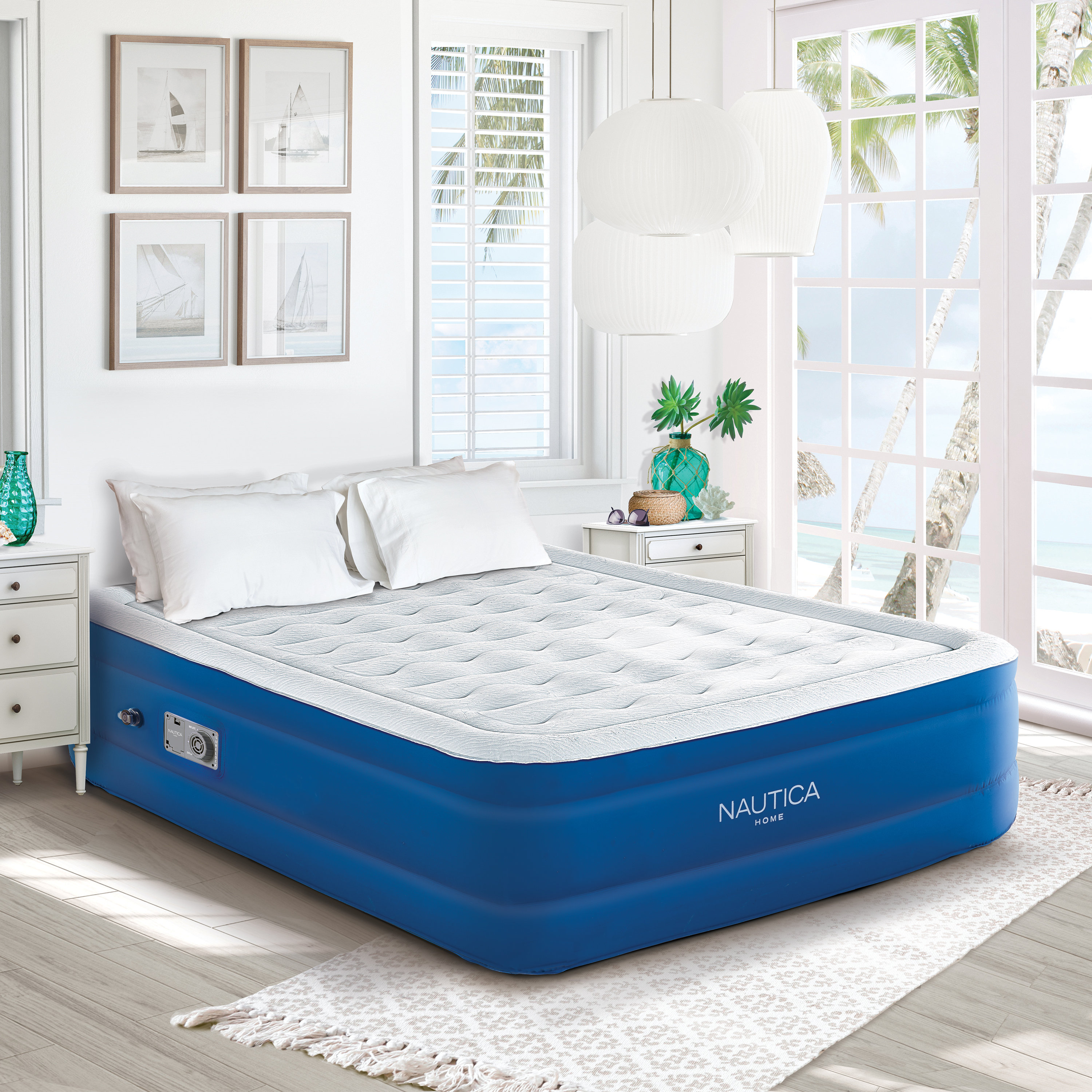 Nautica SupportAire Inflatable Air Mattress with Anti-Leak Built-in ...