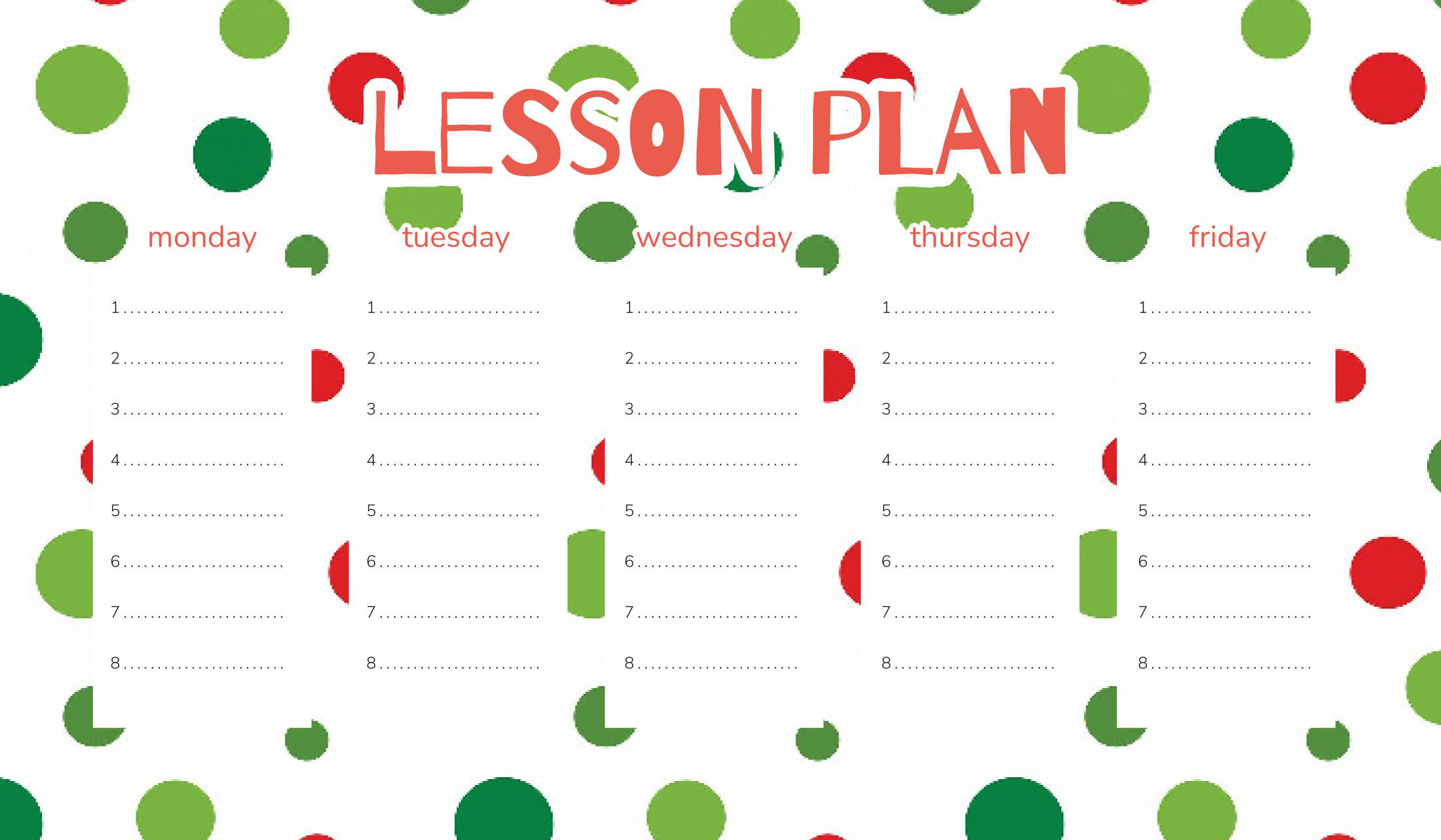 Wallvy Magnetic Lesson Plan Red and Green Dots | Wayfair.co.uk