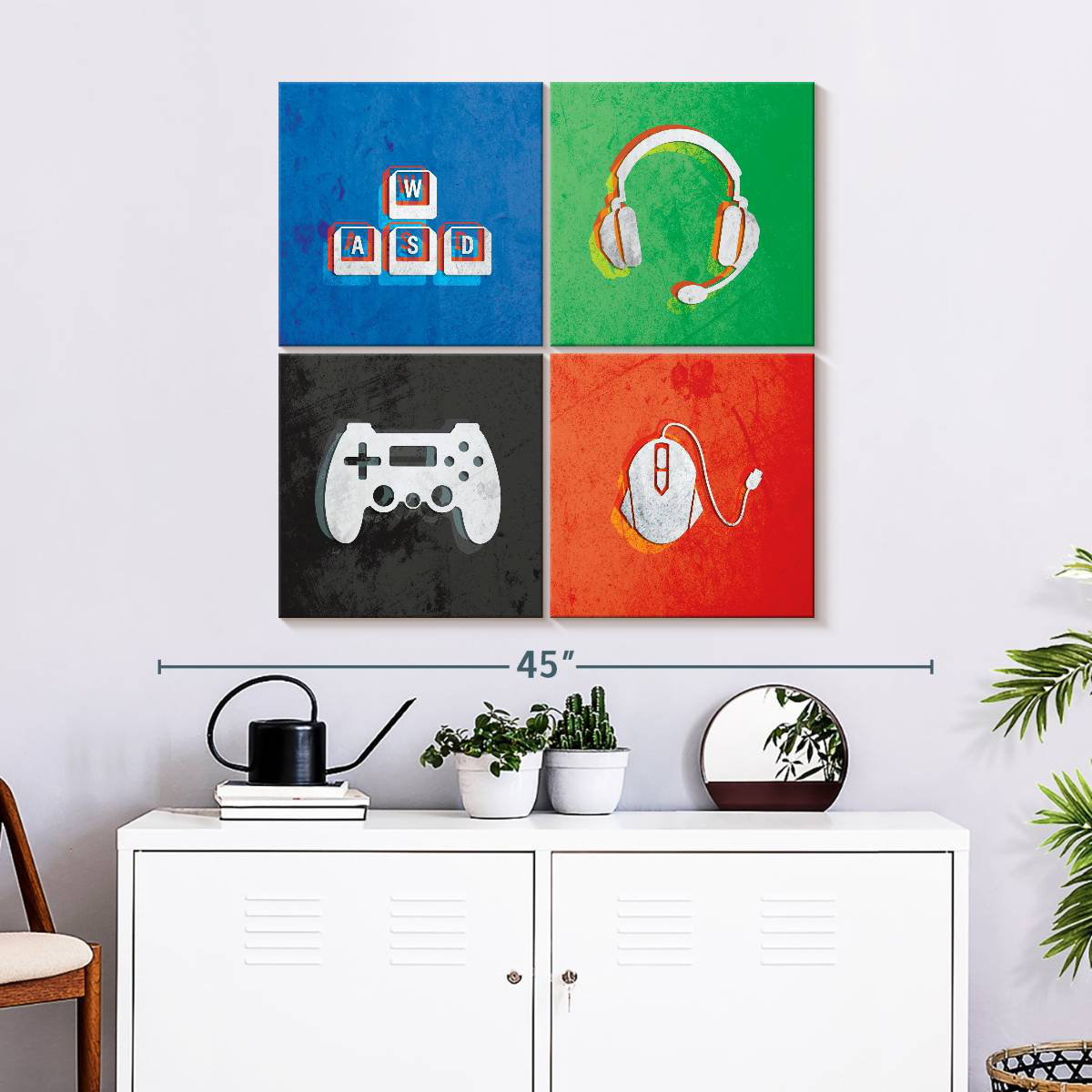 Elephant Stock Glitch Style Gamer Essentials | Wayfair
