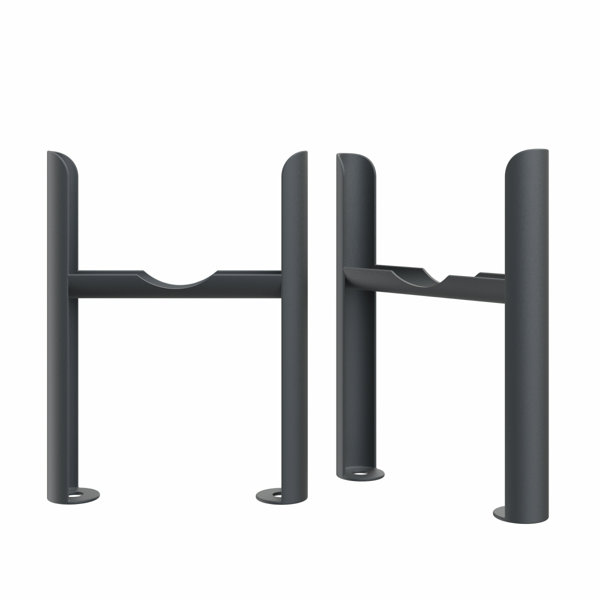Symple Stuff Floor Mounting legs for Traditional 4 Column Cast Iron ...