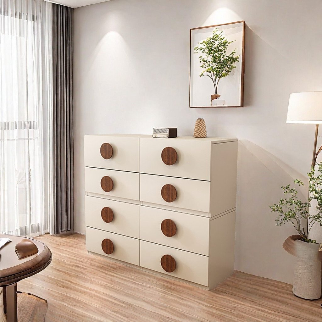 Atta Avenue Cream-Colored Carmen Accent Cabinet | Wayfair