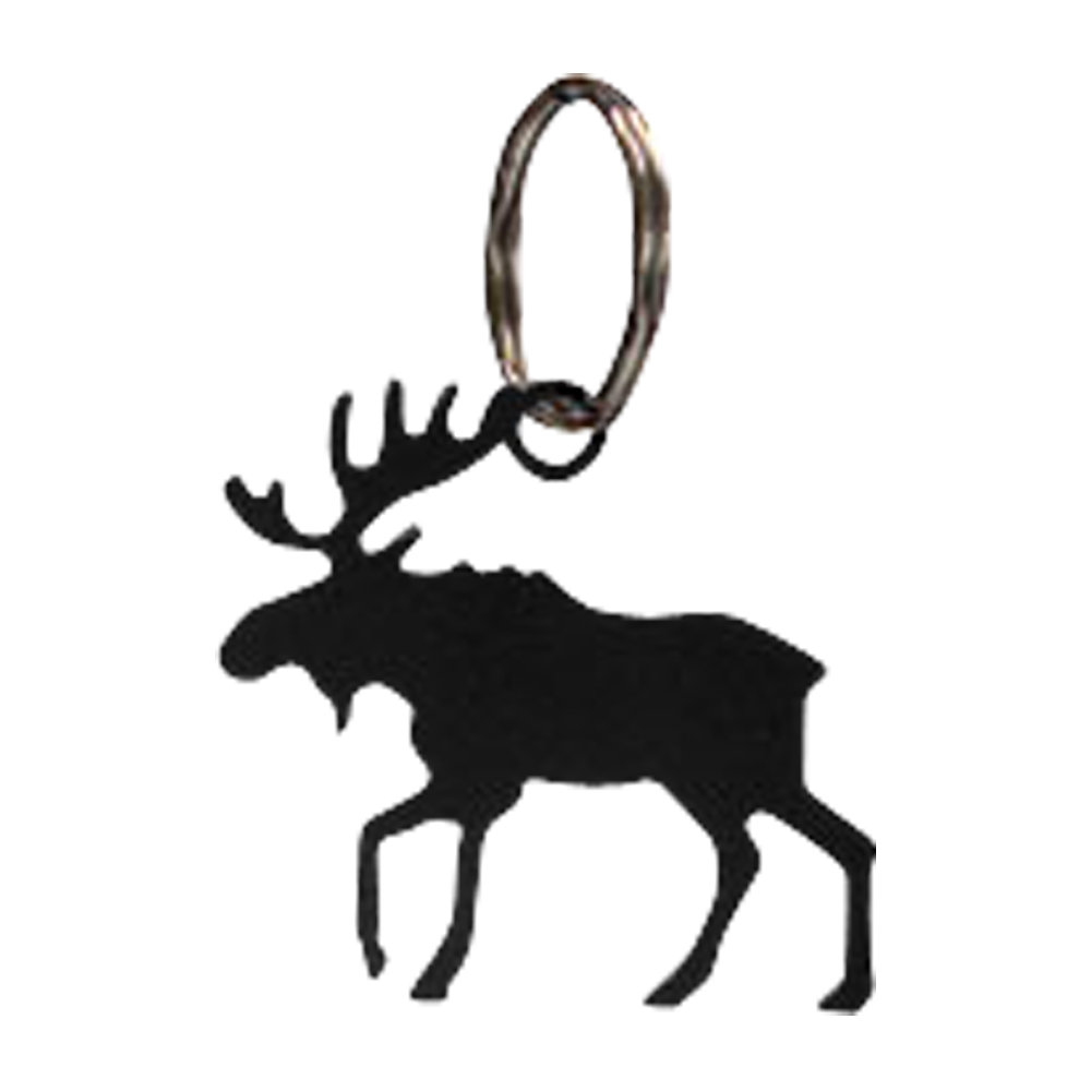 Village Wrought Iron Moose Key Chain | Wayfair