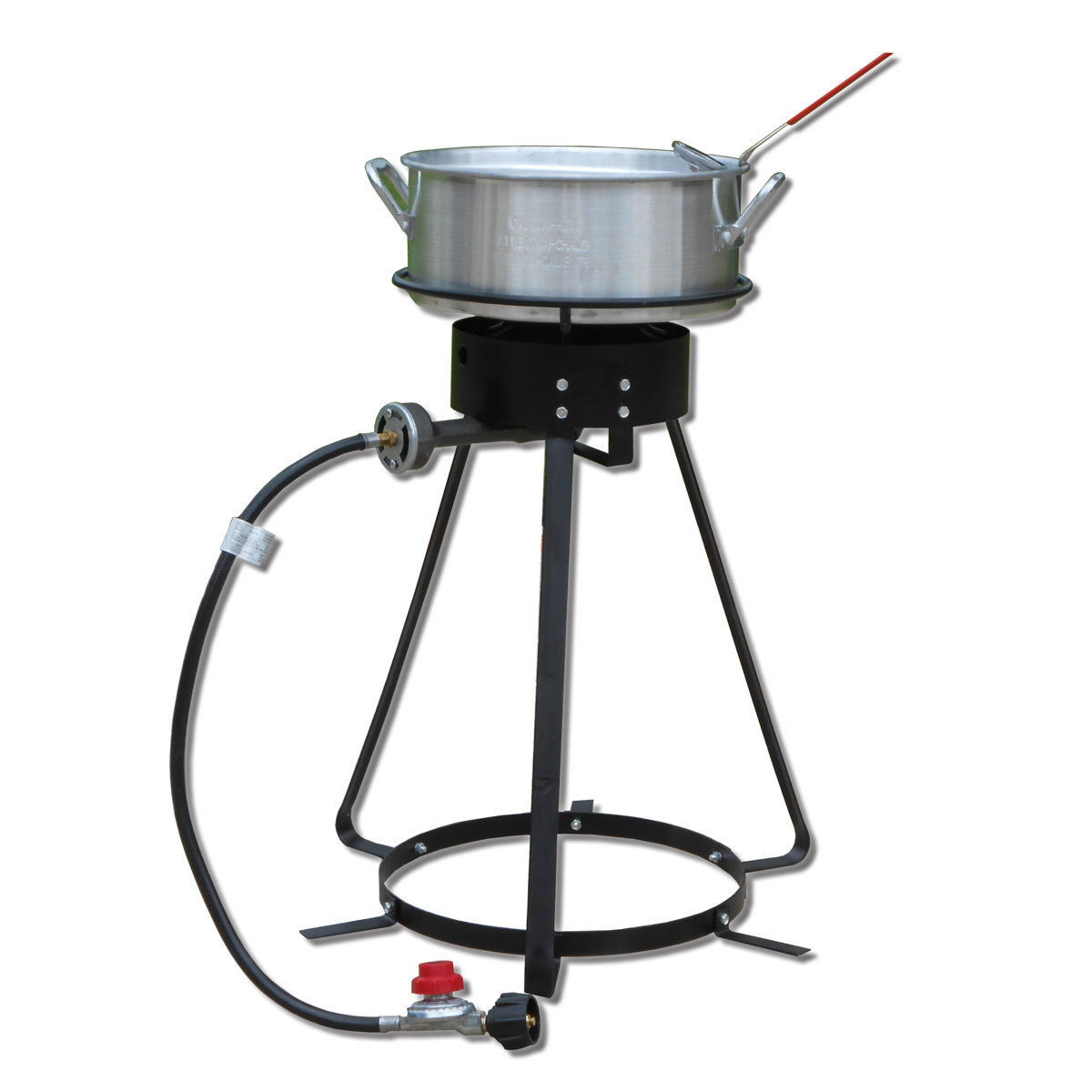 King Kooker Single Burner Propane Outdoor Cooker Kit with 10-Quart ...