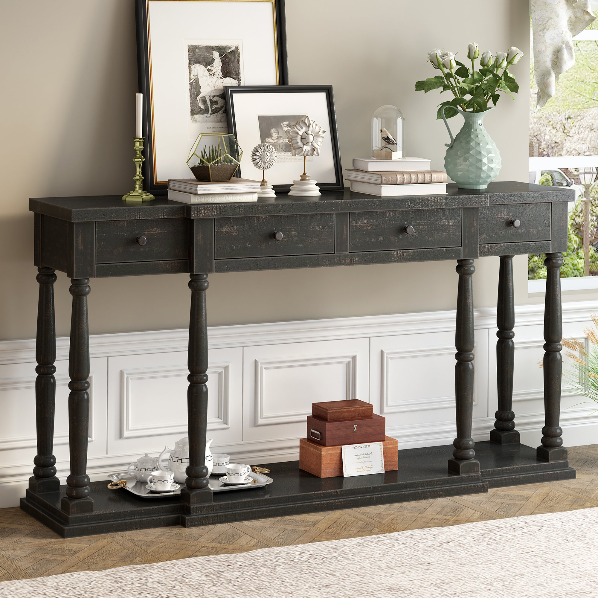 Alcott Hill® Nelly 63'' Console Table | Wayfair