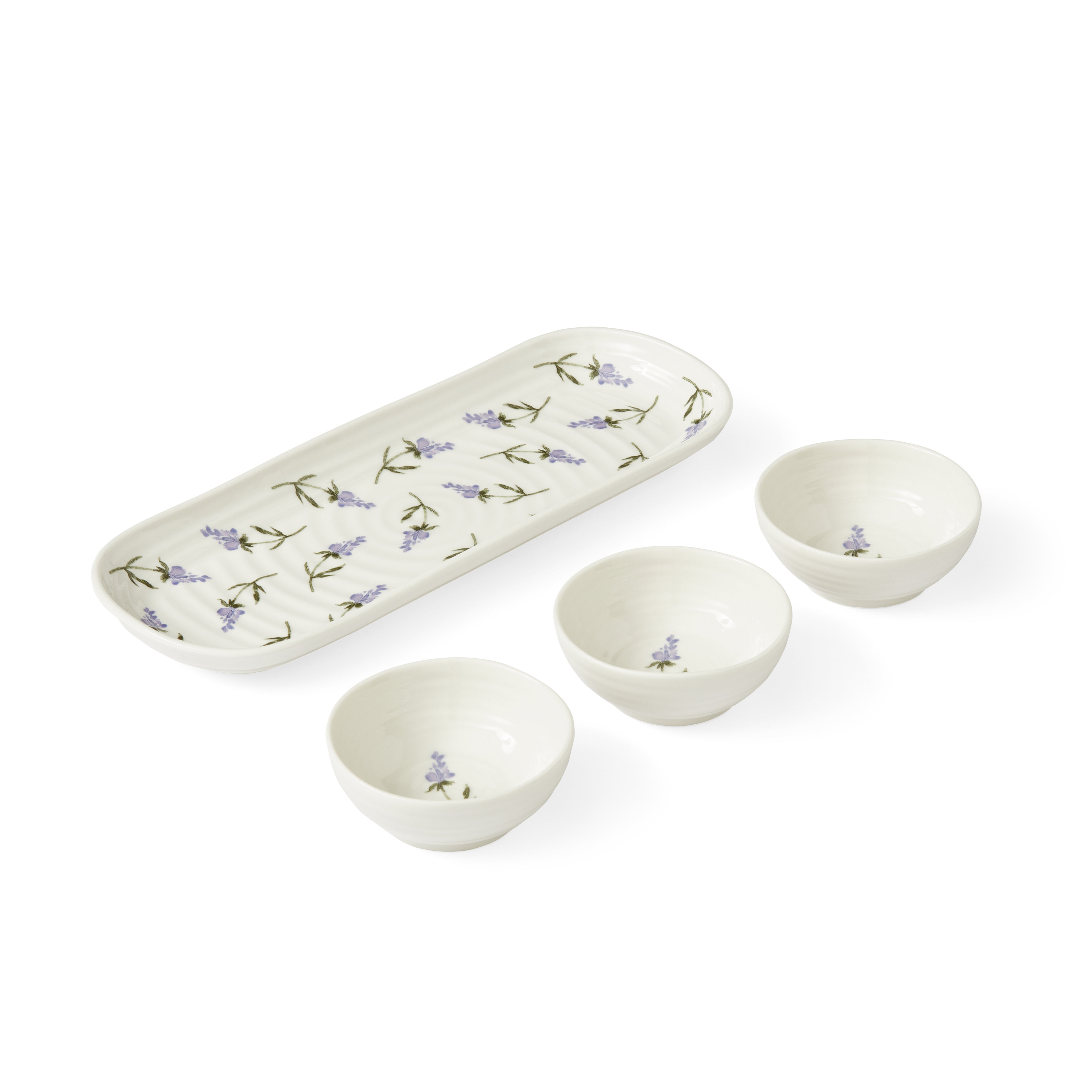 Portmeirion 3-Bowl & Tray Set | Wayfair