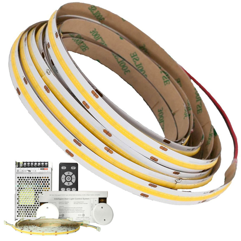 Wrought Studio™ LED Smart Motion-Activated Stair Light with Remote ...