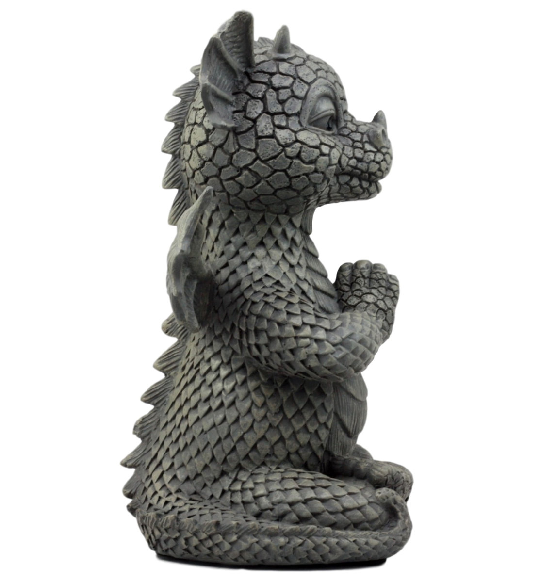 World Menagerie Williamsfield Zen Meditating Fiery Yoga Dragon Garden ...