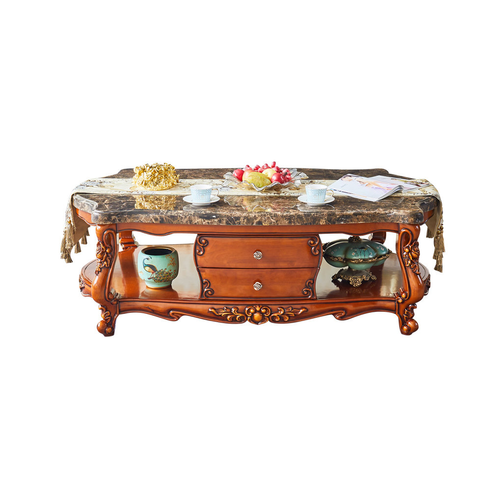 Romero Vintage European-style Coffee Table Coffee Table | Wayfair