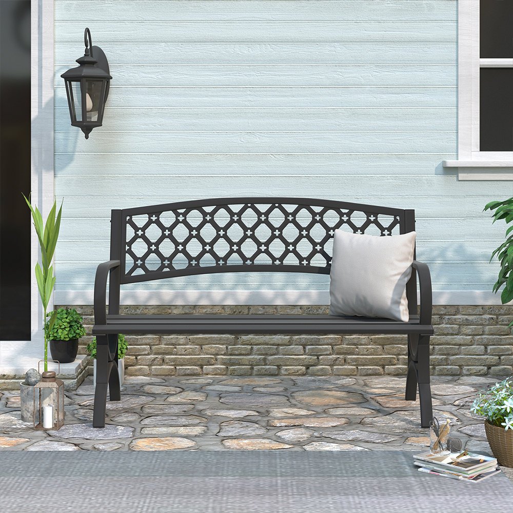 Arlmont & Co. Lakeshore Garden Bench & Reviews - Wayfair Canada