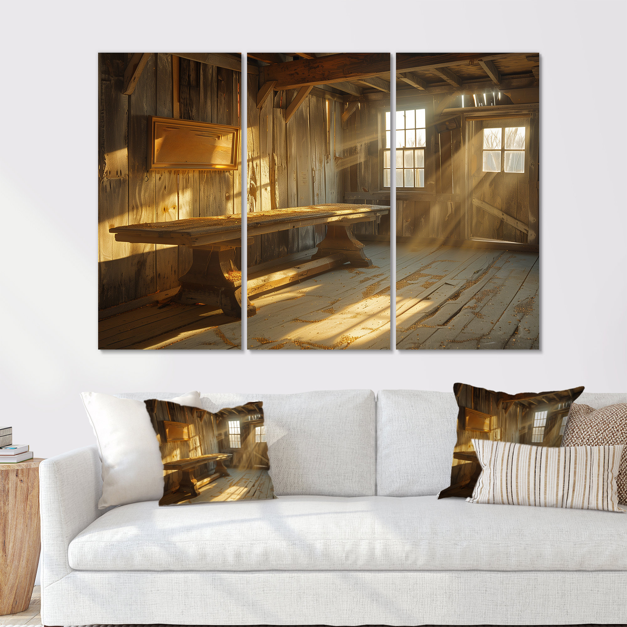 Gracie Oaks Brown Rustic Cottage Charm - Rustic Wall Art Print Set ...