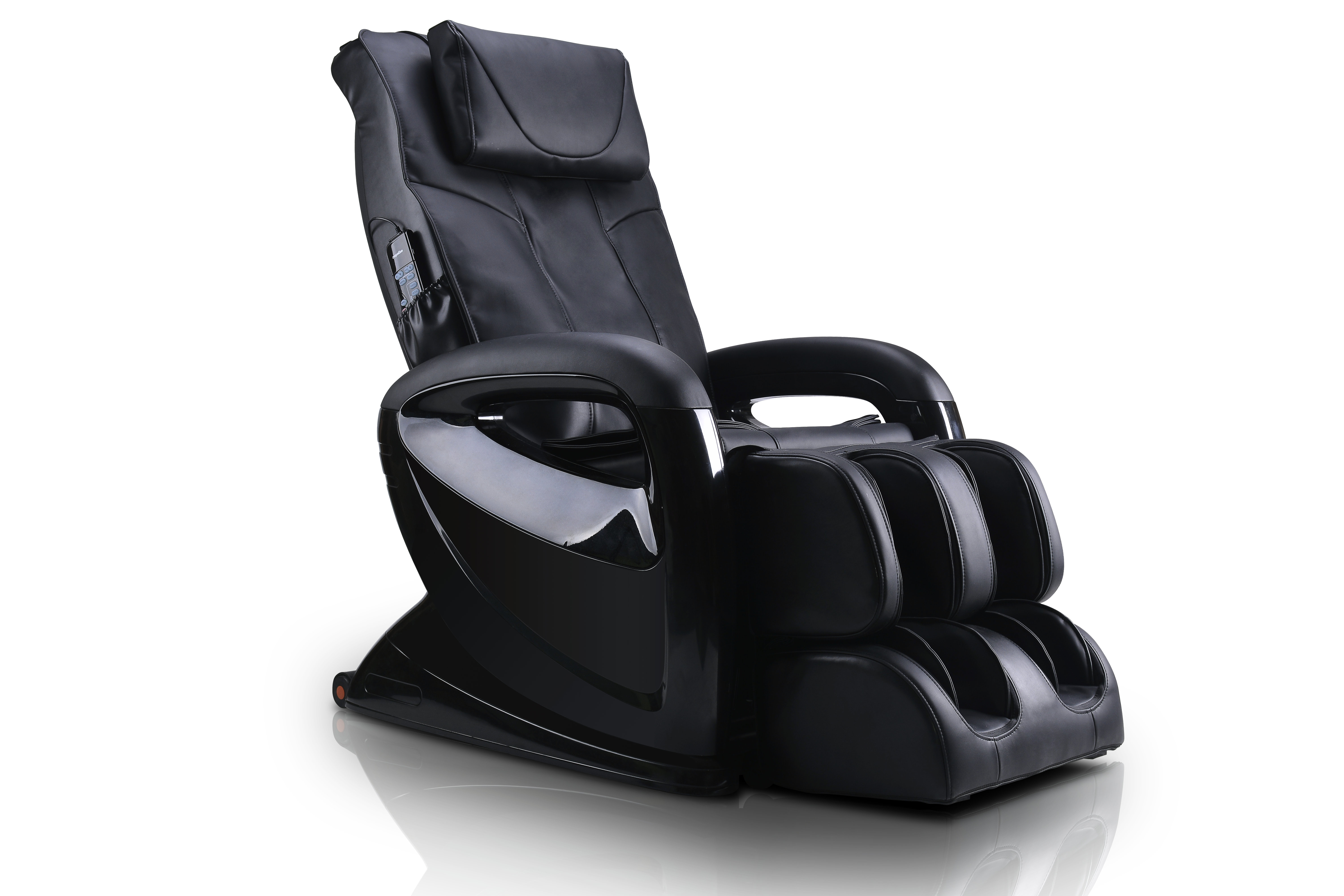 Ergotec Faux Leather Power Reclining Heated Massage Chair Wayfair