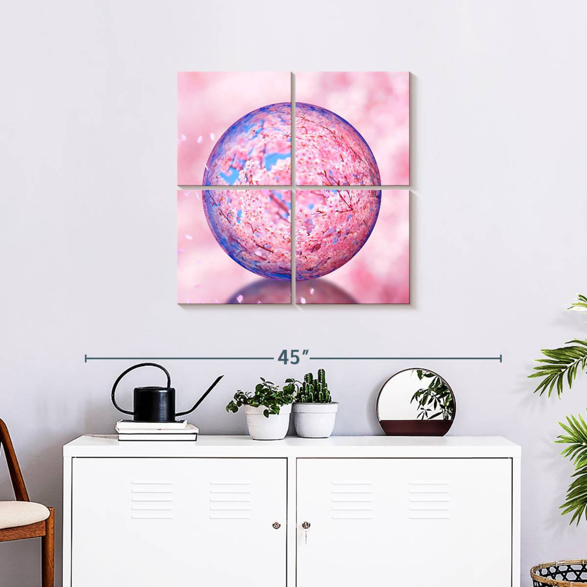 Lark Manor™ Harnek Sakura Crystal Orb | Wayfair