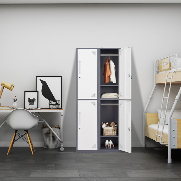 Steelcube 2 - Tier 2 - Section 15" Wide Gym Locker & Reviews | Wayfair