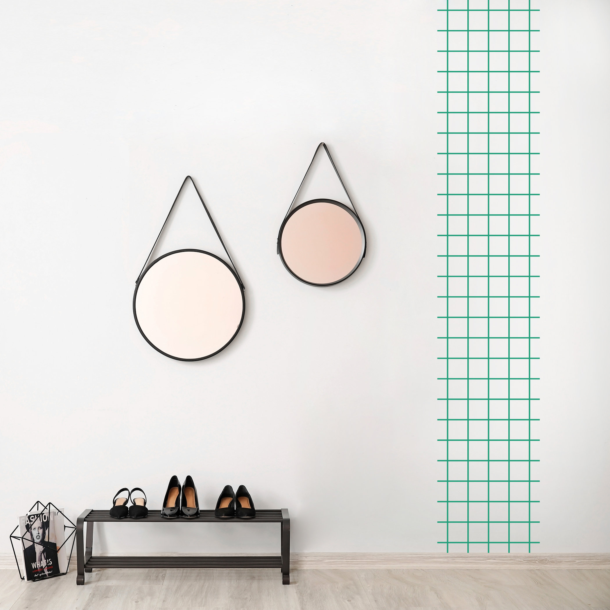 Sweetums Wall Decals Grid Wall Decal | Wayfair