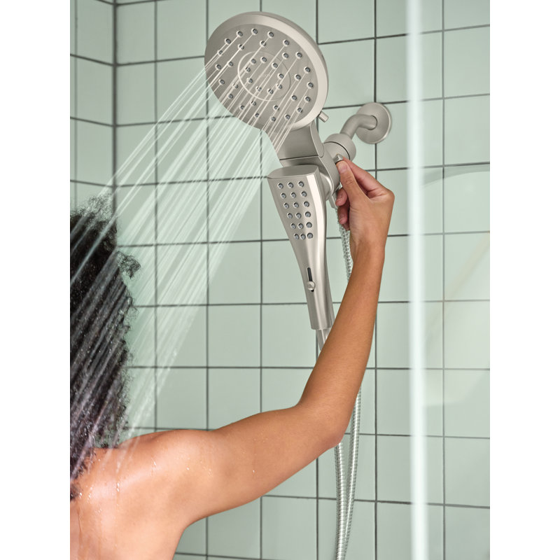 Moen Verso 2.5 GPM Rainshower/Handshower Combination with Infiniti Dial ...