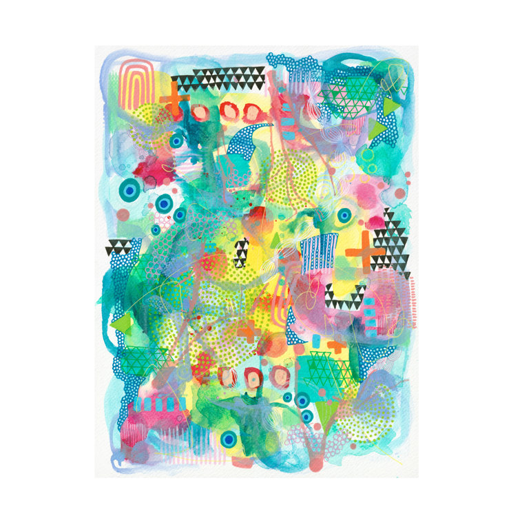 Wrought Studio Emreigh Lemonade Stand On Canvas by Van Dam Art Print ...