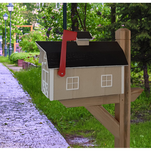 Amish Mailbox, Handmade, Dutch Barn Style Mailbox & Reviews | Wayfair