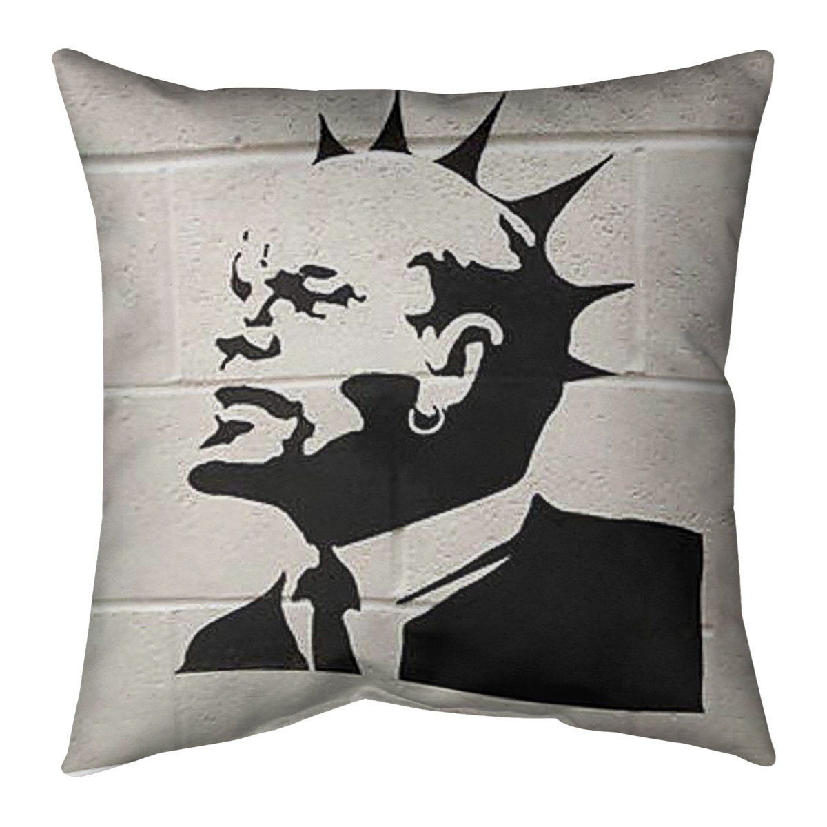 ArtVerse Lenin Punk Pillow Cover | Wayfair
