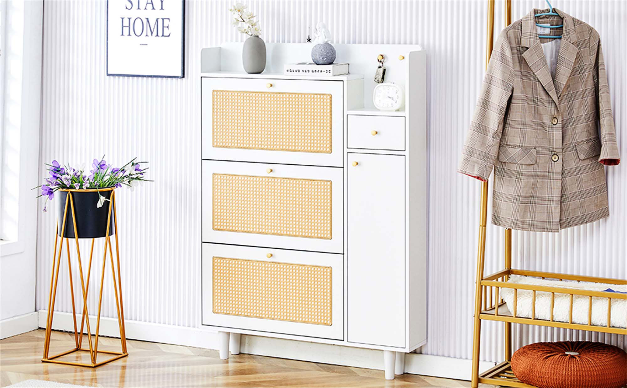 Ebern Designs Modern Minimalist Storage Cabinet - Wayfair Canada