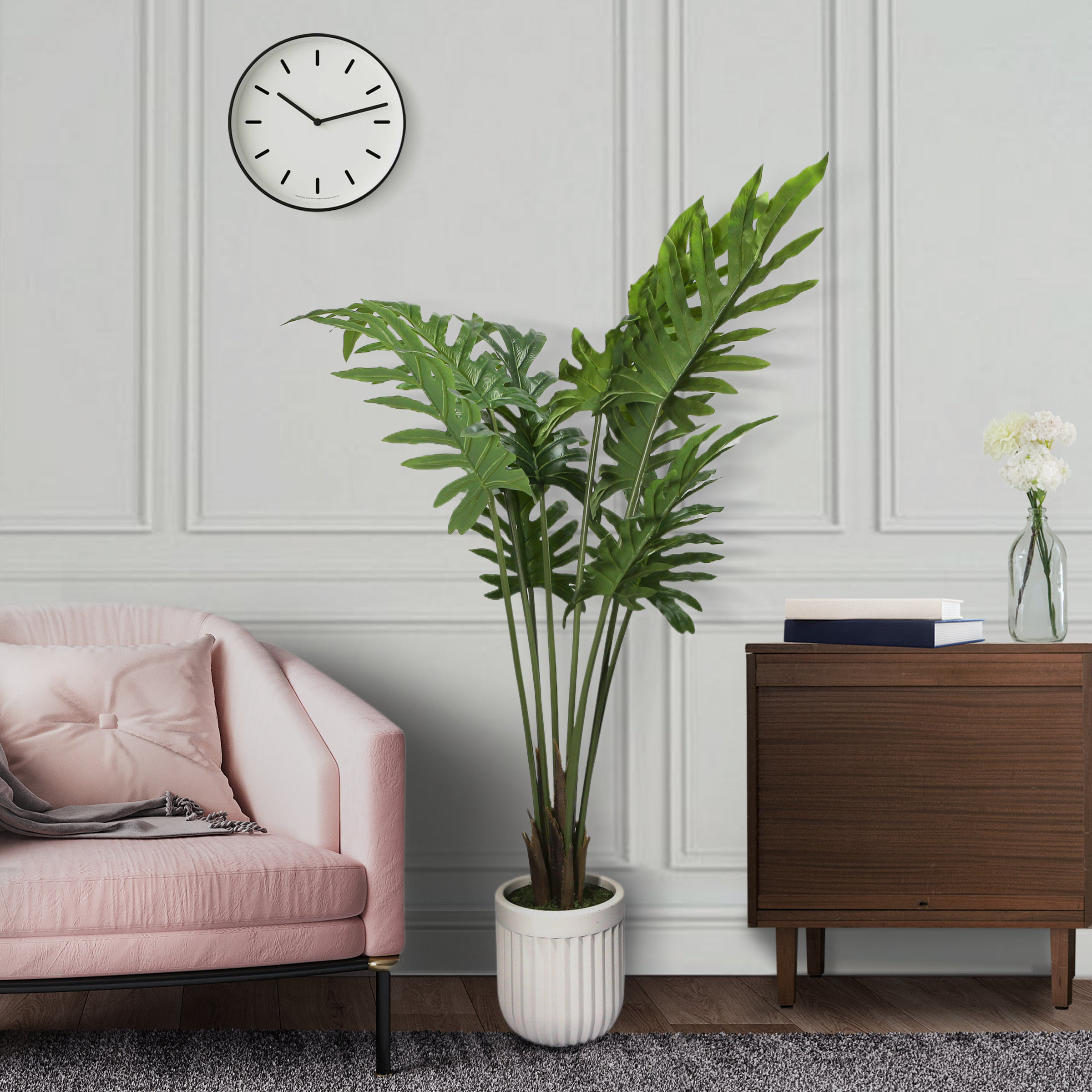 Primrue Artificial Potted Philodendron Plant 47in - Wayfair Canada