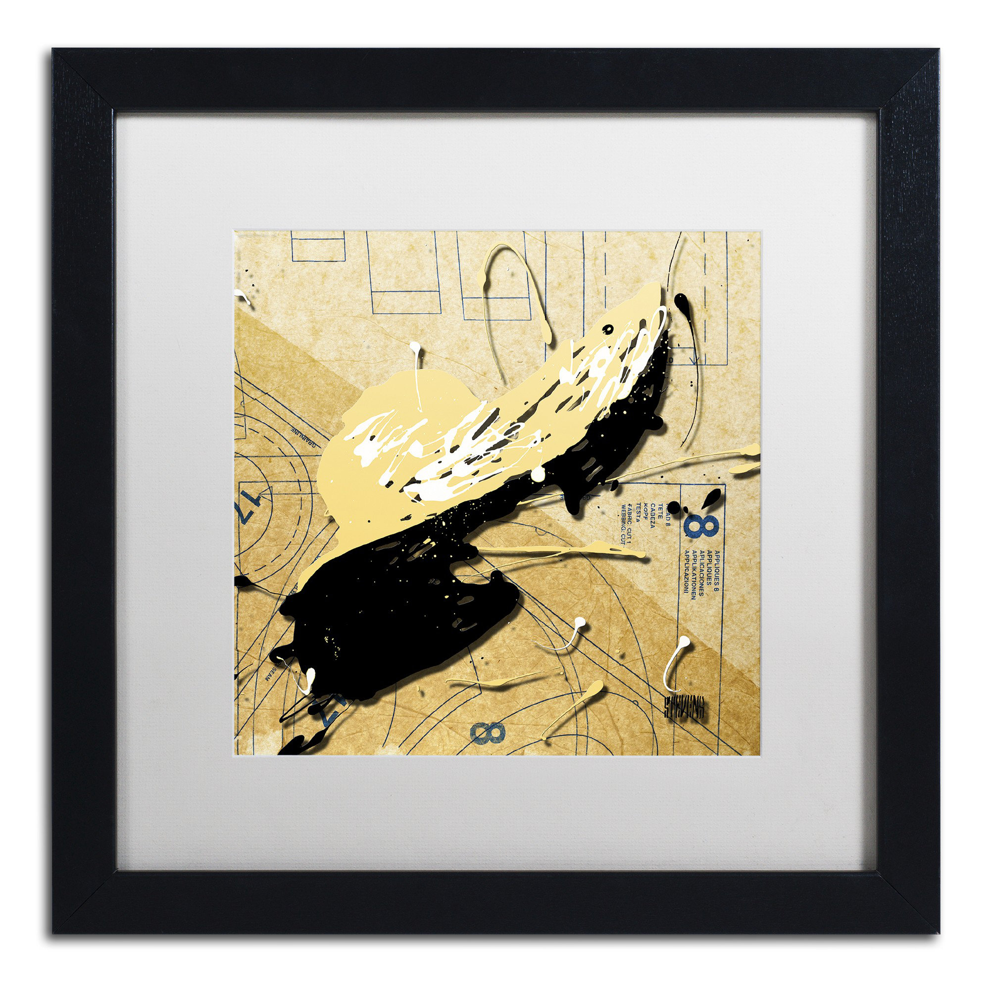 Wrought Studio Beige Floppy by Roderick Stevens - Picture Frame Graphic ...