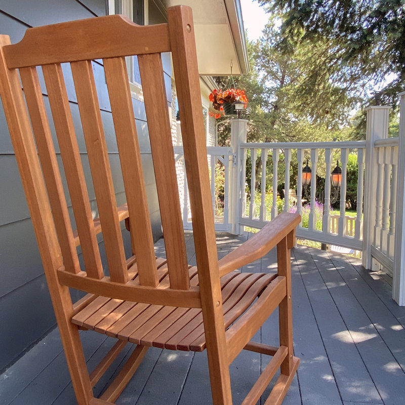 Frontera Americana Resort Solid Wood Rocking Chair & Reviews | Wayfair