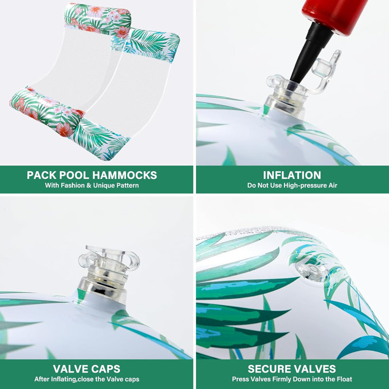 Utibia 2-Piece Pool Float Set | Wayfair