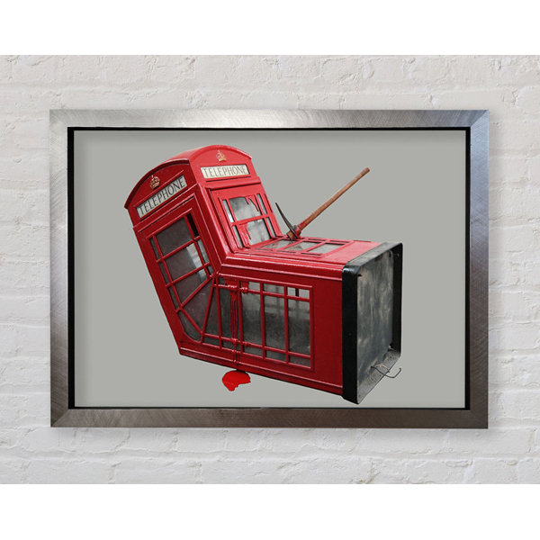 Bright Star Telephone Box Dismaland - Single Picture Frame Print ...