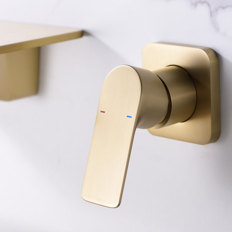 organnice Wall Mounted Faucet Single-handle Bathroom Faucet & Reviews ...