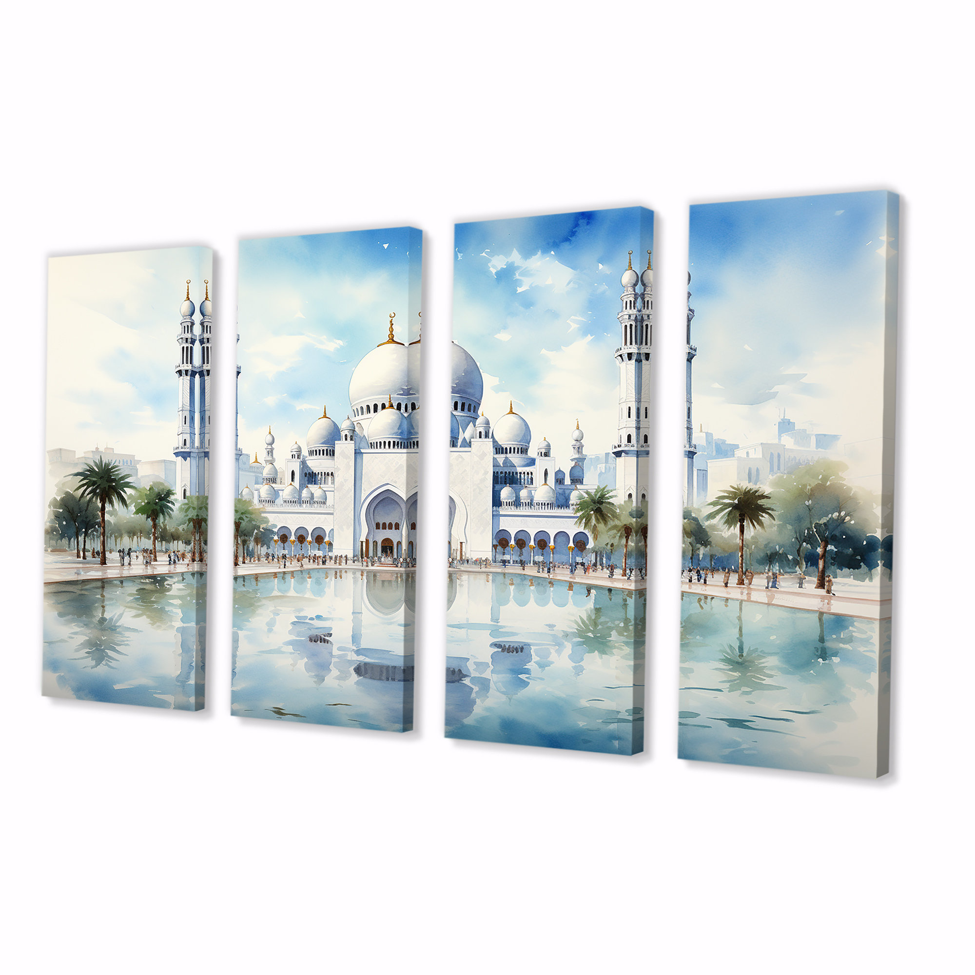 Bungalow Rose White Emirates Islam Sheikh Zayed Mosque III - Islam 4 ...