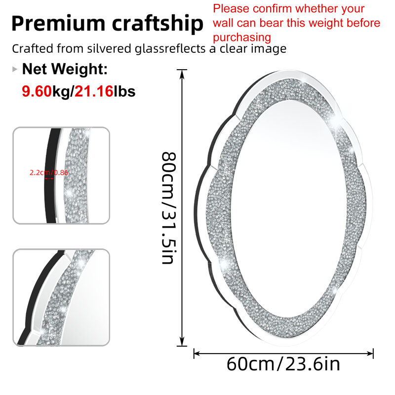 Fairmont Park Ortrud Novelty Wall Mount Mirror & Reviews | Wayfair.co.uk
