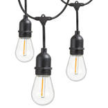 HometownEvolutionInc Outdoor 40 - Bulb 600'' Plug-in Globe String Light ...